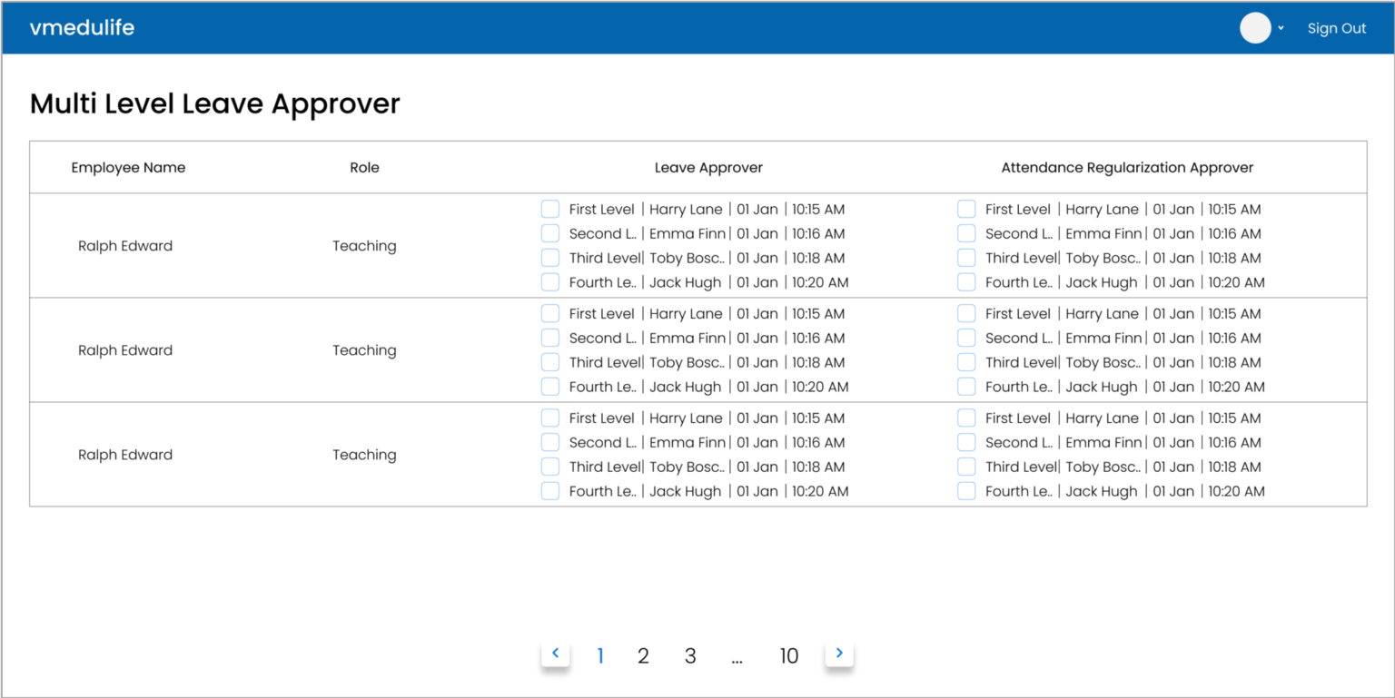 Attendance Management System - Streamline Attendance with vmedulife