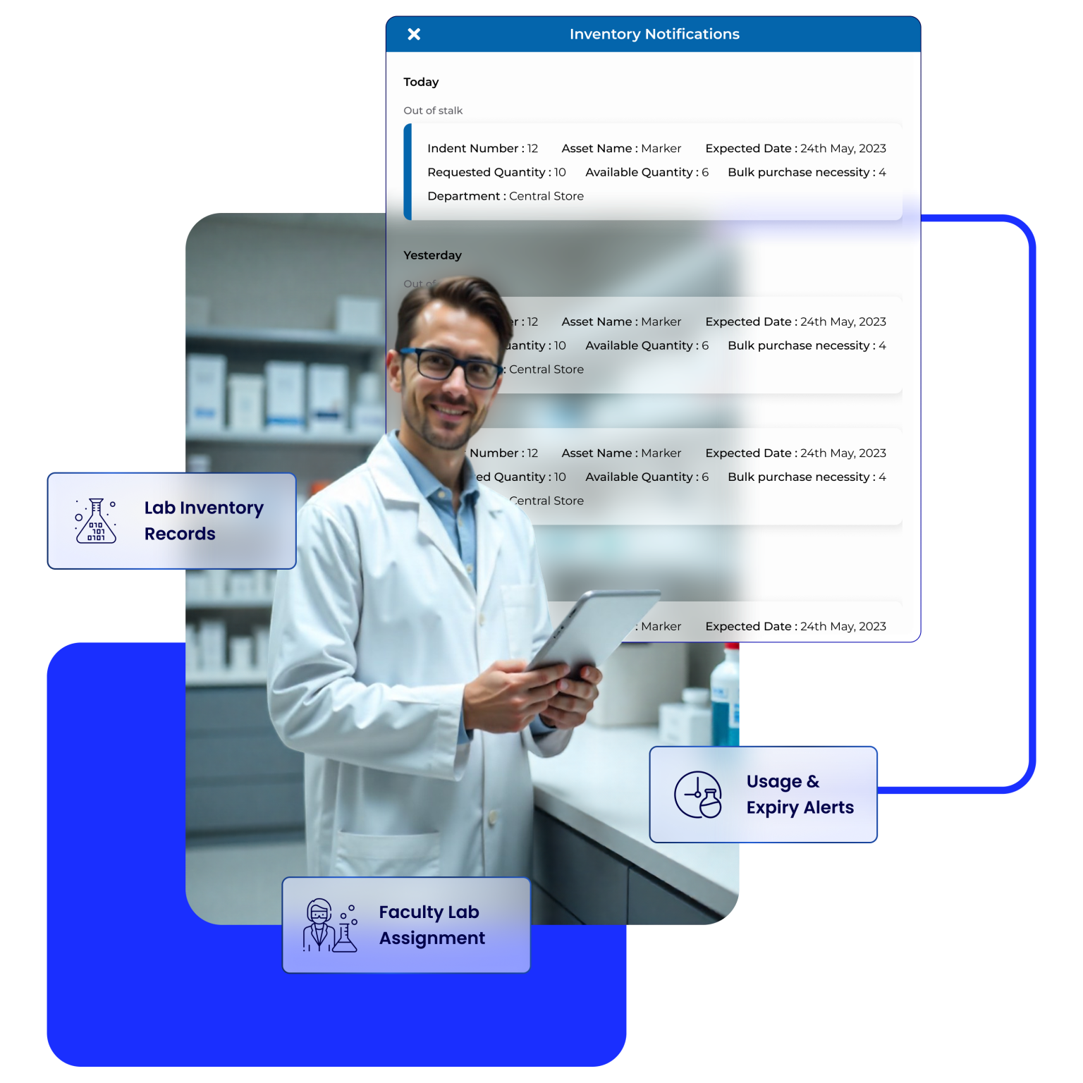 Advanced & Powerful Pharmacy College ERP System | vmedulife